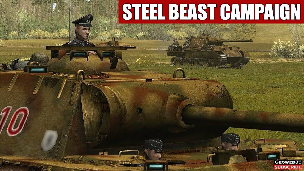Panzer V Panther Tank Steel Beast Campaign (Compilation) WW2 Tank ...