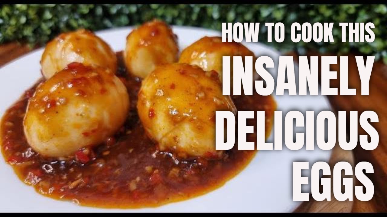How to make hard boiled eggs more satisfying to eat | Egg Recipe - YouTube