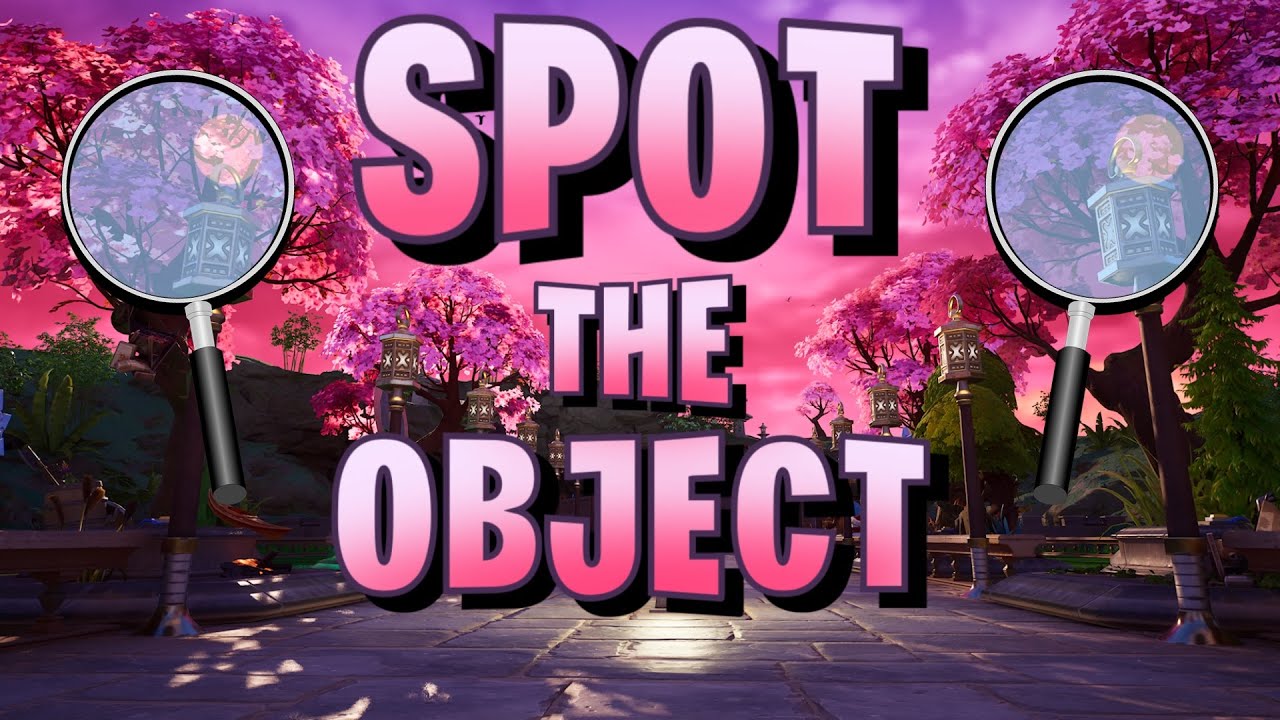 SPOT THE OBJECT - An Overview | Fortnite Creative - YouTube