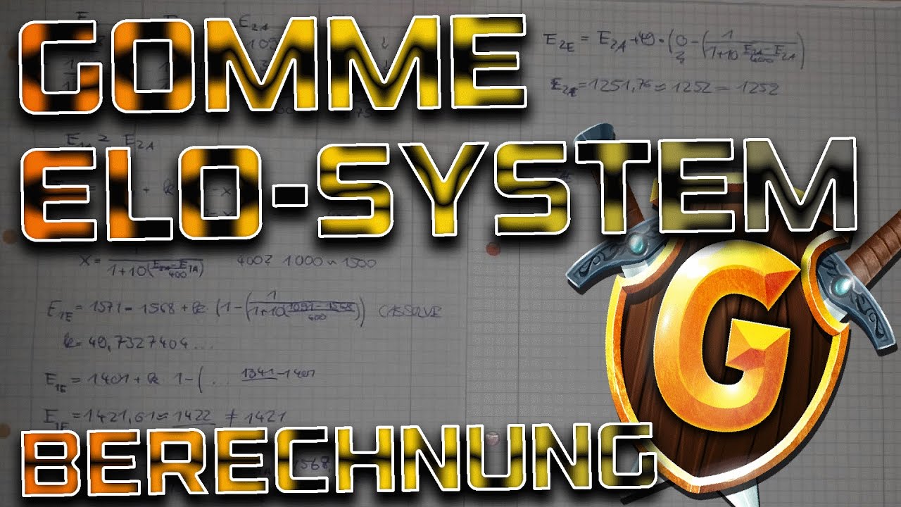 GommeHD.net ELO SYSTEM Berechnungs-Formel - YouTube