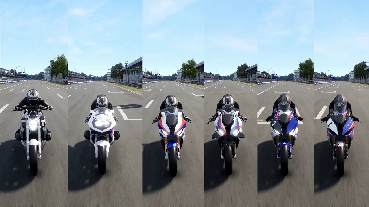 Fastest BMW Bikes Top Speed Battle RIDE 4 - YouTube