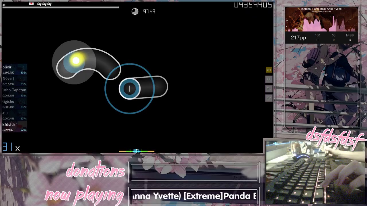 osu! stream | dsfdsfdsf: 12k | practice (map requests) - YouTube