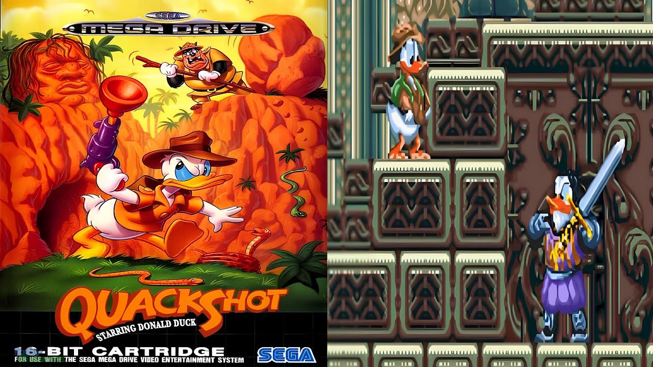 Quackshot: Starring Donald Duck | Mega Drive - Longplay completa | Sem ...