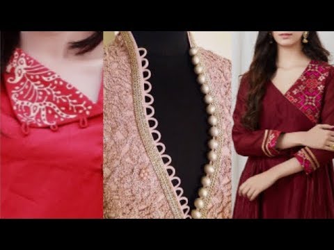 Designer necklines for suits/kurtis I neck designs /Top 20 neck designs ...