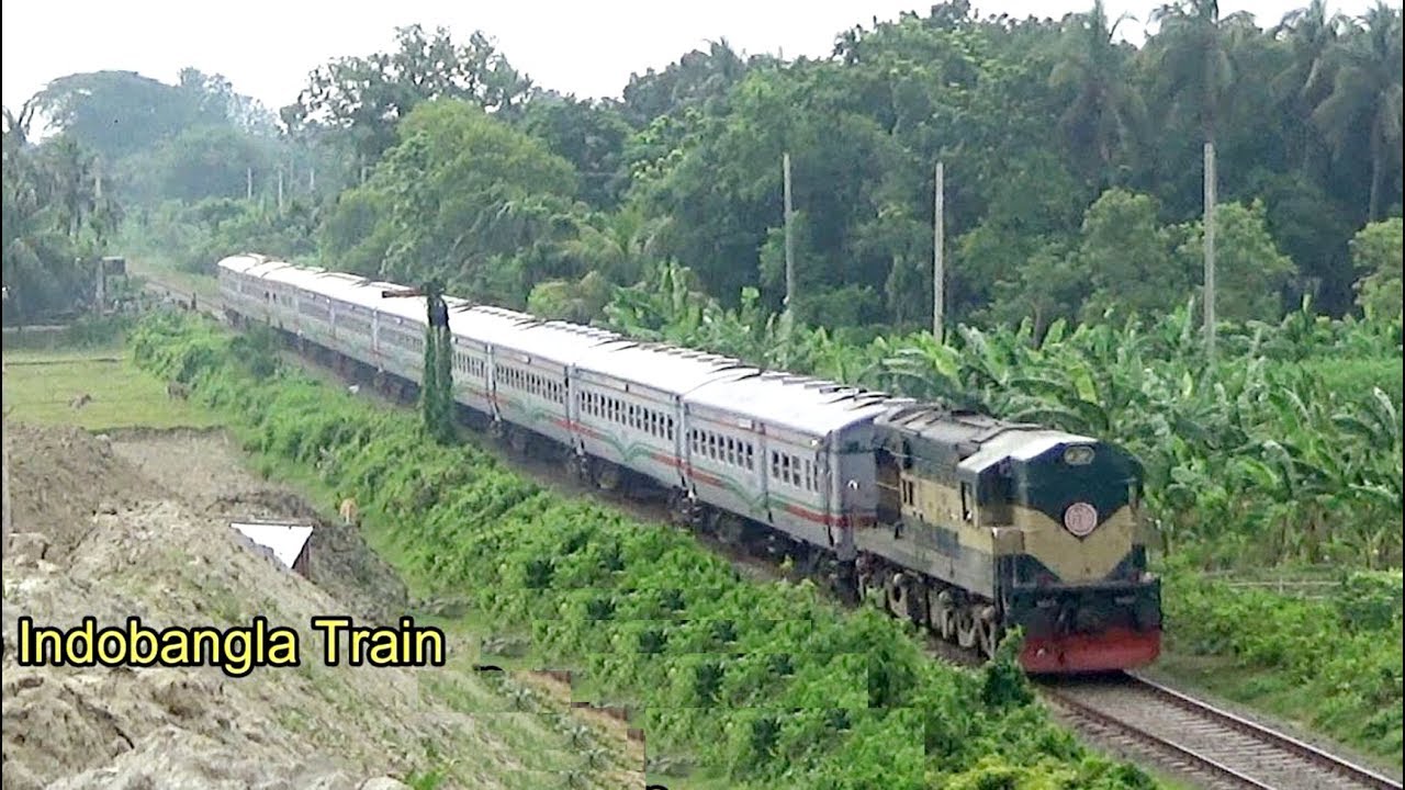 Amazing View of Rupsha Express from Artificial Hill of Jashore ...