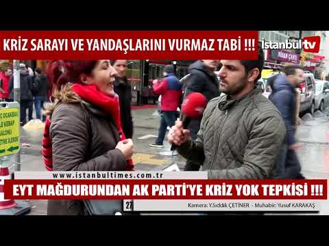 ERDOĞAN'A AÇTI AĞZINI YUMDU GÖZÜNÜ!!! (İstanbul-Bahçelievler)