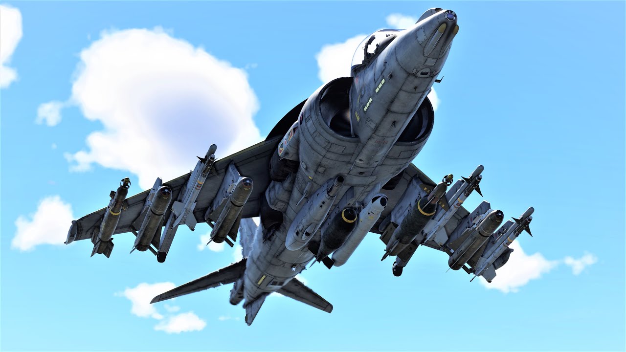 UK Top Tier Gameplay || Challenger Black Night & Harrier GR.7 (War ...
