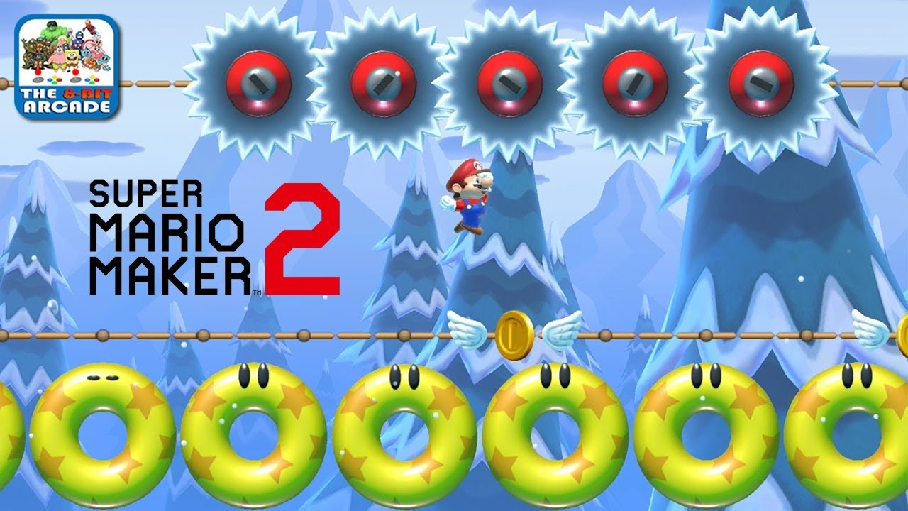 Super Mario Maker 2 - Bounce House, Super Mario Style (Switch Gameplay ...