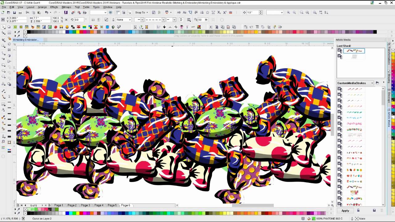 Mimicking Embroidery & Stitching - Webinar - YouTube
