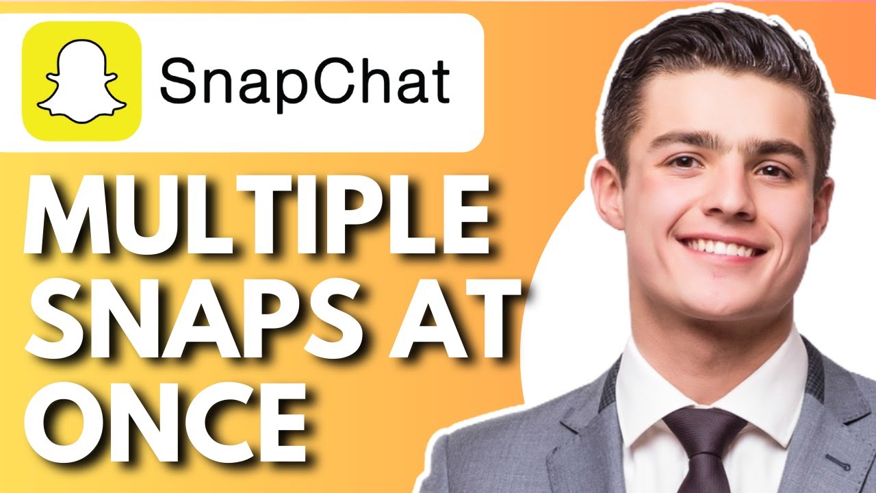 How To Take Multiple Snaps On Snapchat At Once - Full Guide - YouTube