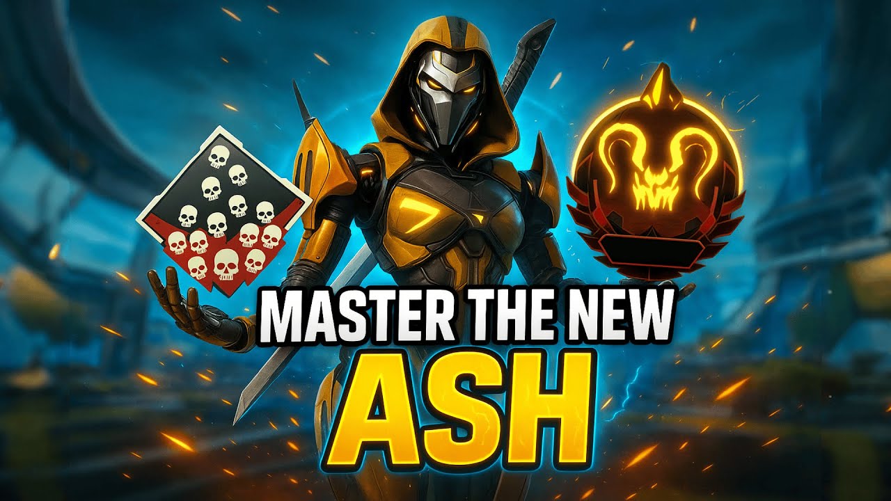 How to PLAY and MASTER the NEW ASH in Apex Legends! COMPLETE GUIDE ...