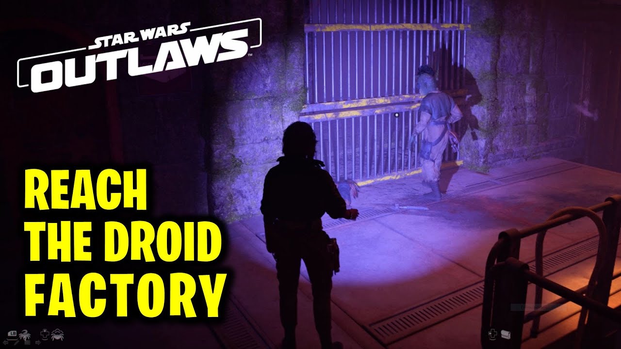 Legacy: Reach the Droid Factory & Break into the Facility with Gedeek ...