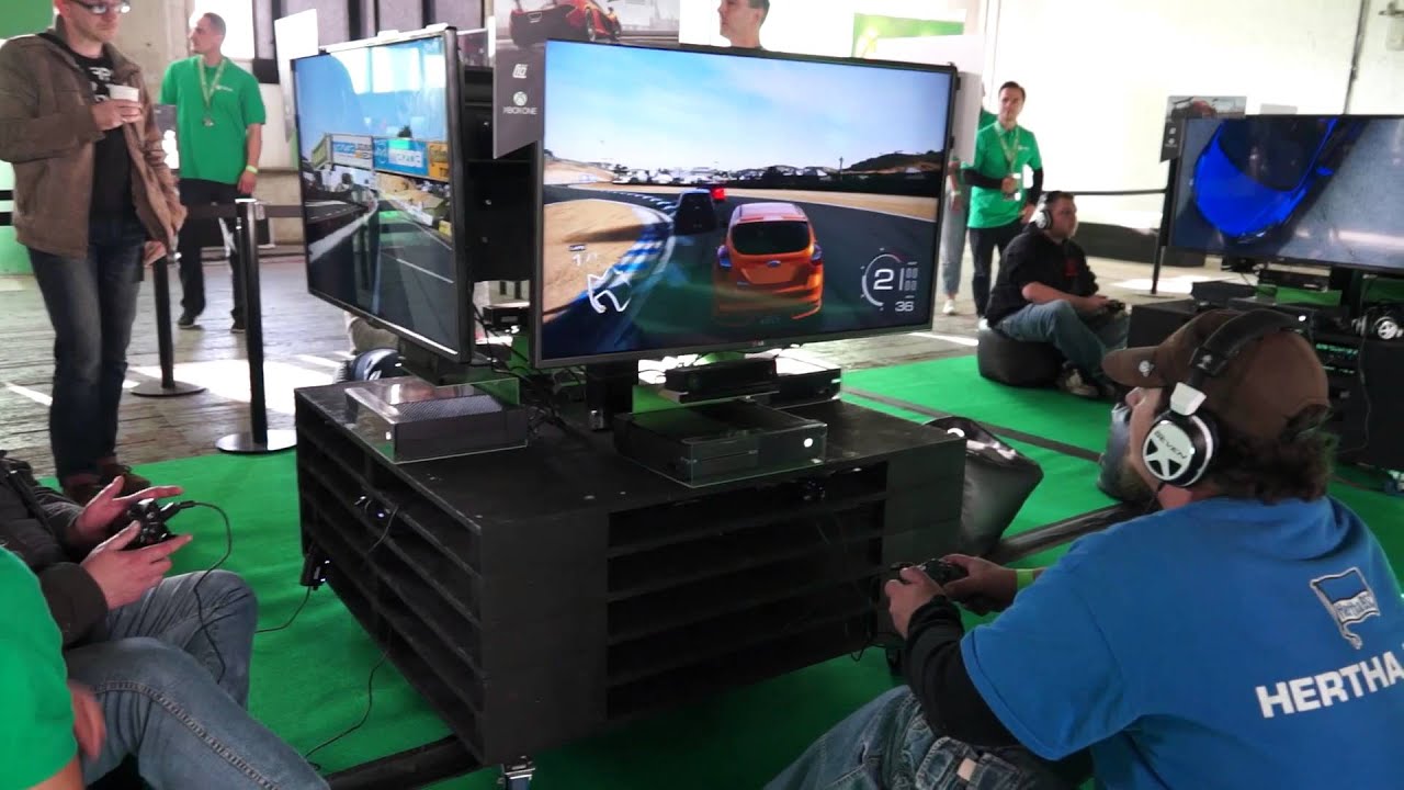 Xbox One Tour Berlin - Hands-on Xbox One [german | deutsch] - YouTube