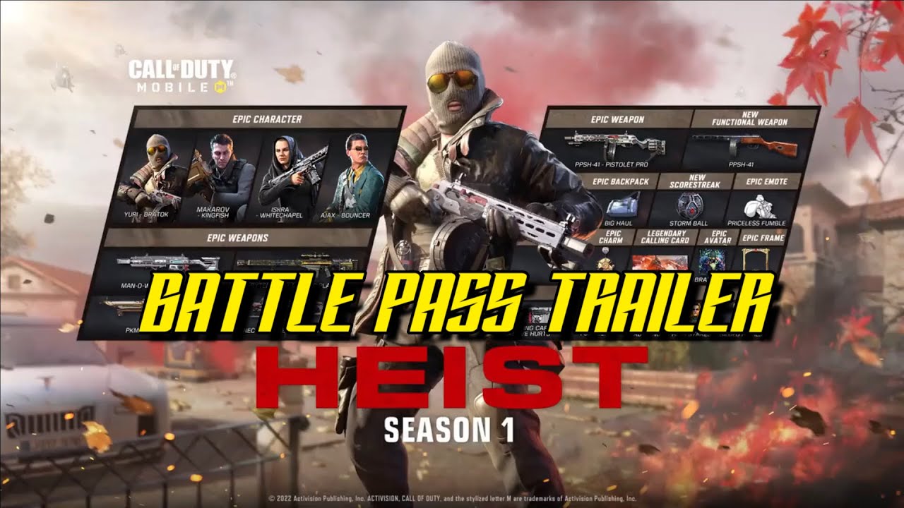 CODM S1 CONFIRMED BP TRAILER | Cod Mobile BP Guns S1 2022 - YouTube