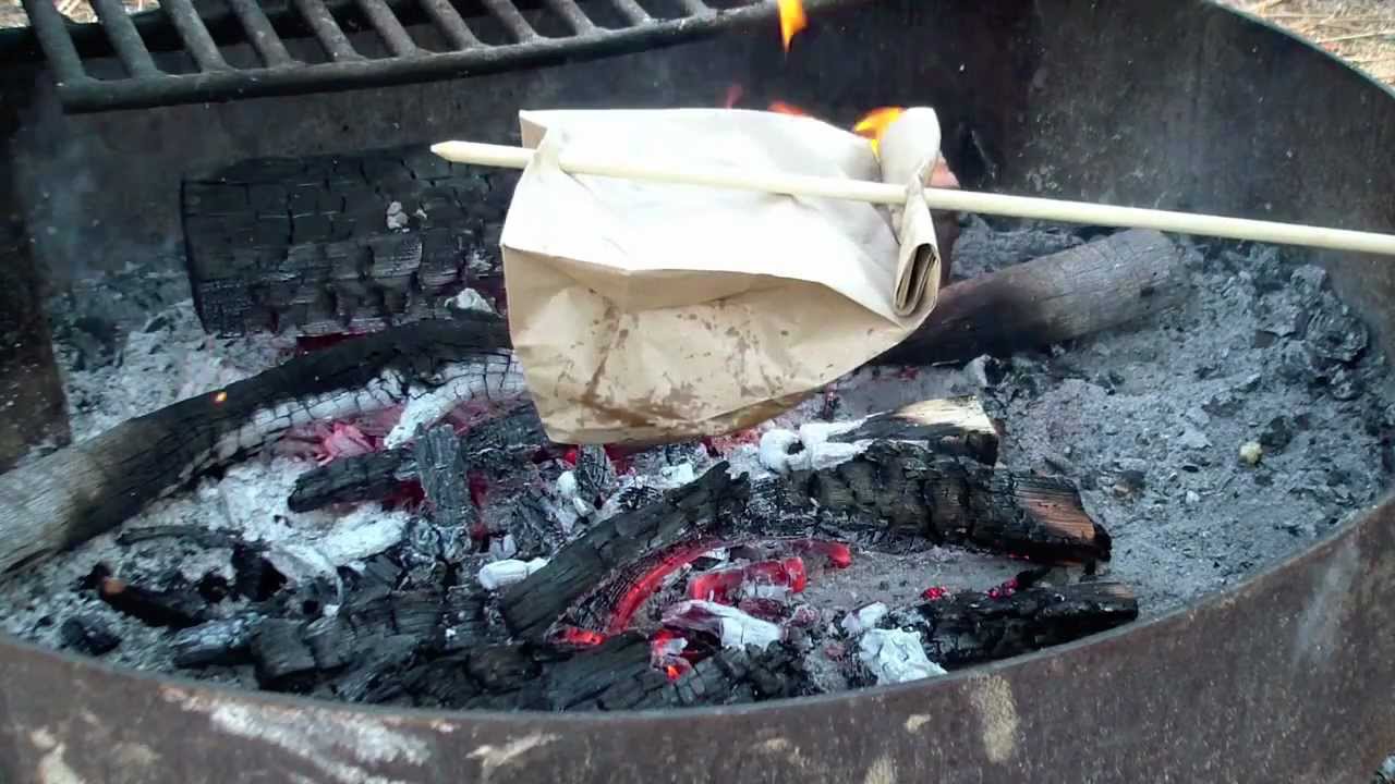 Cooking Bacon And Eggs In A Paper Bag YouTube Cooking Bacon And Eggs In A Paper Bag YouTube