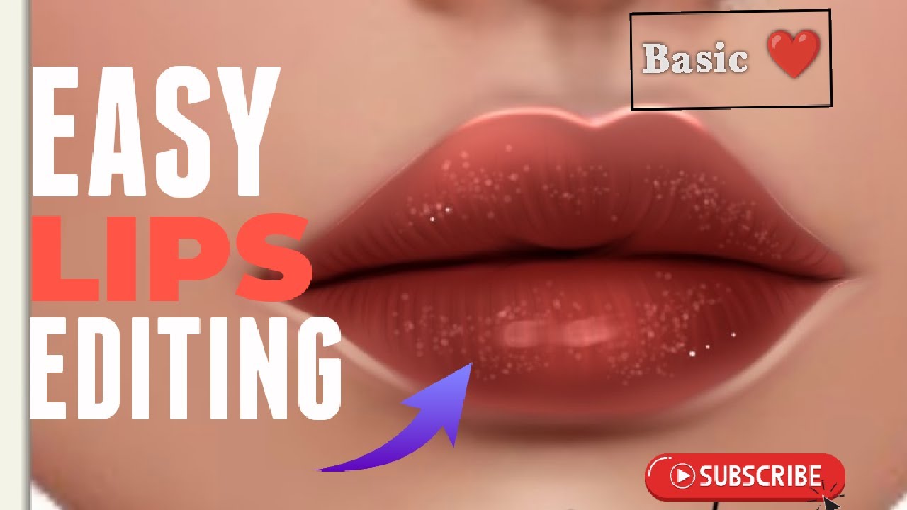 Ibispaint x ~ Lip editing tutorial - YouTube