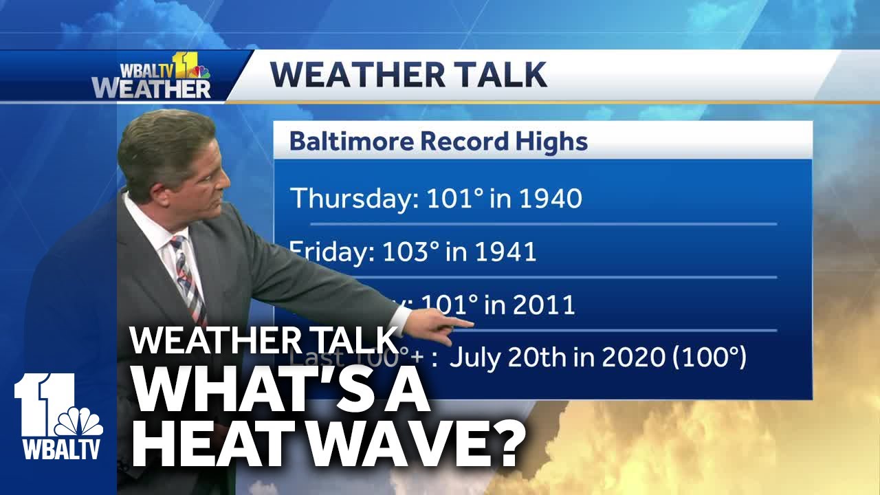 Weather Talk: What's a heat wave? Is one coming? - YouTube