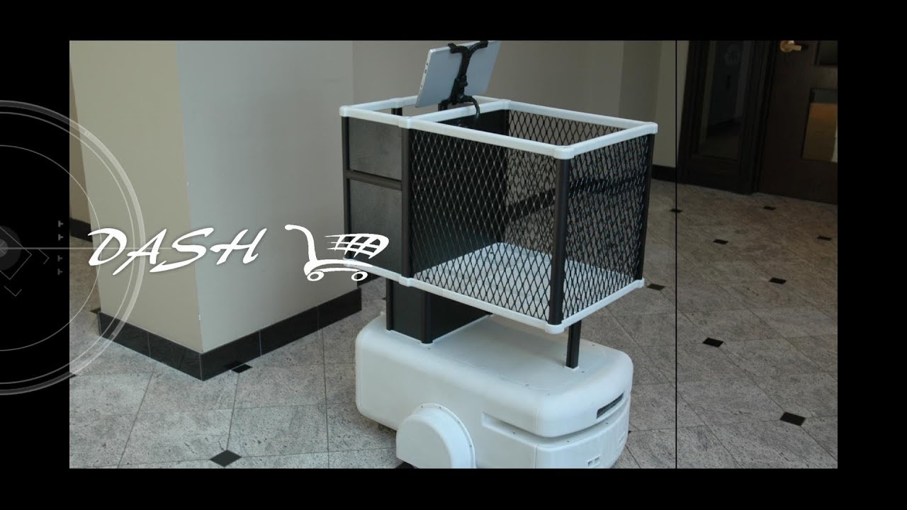 Robotic Shoopping Cart - YouTube