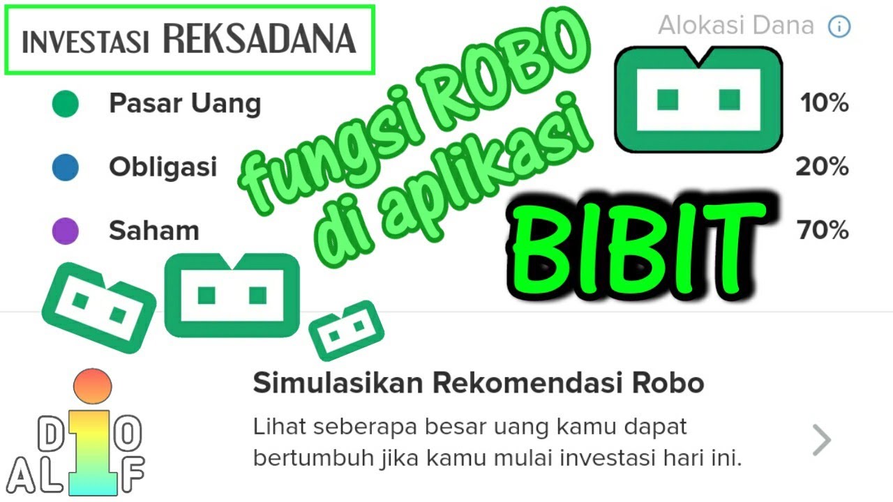 Fungsi Robo Di Aplikasi BIBIT (Belajar Investasi Reksadana) - YouTube