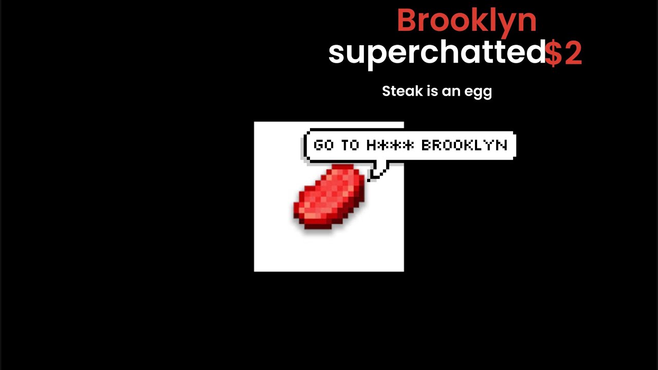 Brooklyn ends @steak69 stream by saying this - YouTube