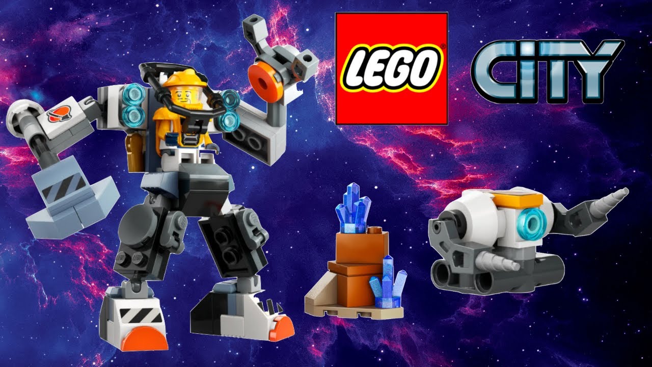 Lego Space Construction Mech 60428 Review - YouTube