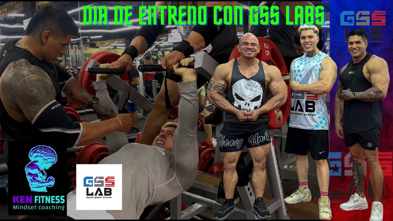 UN DIA VIVIENDO DE NUESTRA PASION FITNESS - ENTRENO CON GSS LAB - YouTube
