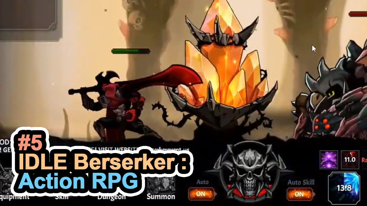 SPENDING 100k DIAMONDS | IDLE Berserker : Action RPG | Part 5 - YouTube