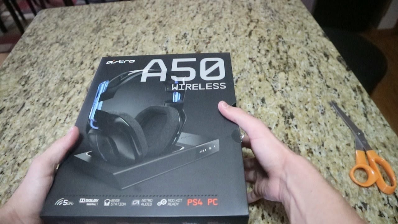 New Astro A50 Unboxing (Gen4 A50 with new base station) - YouTube