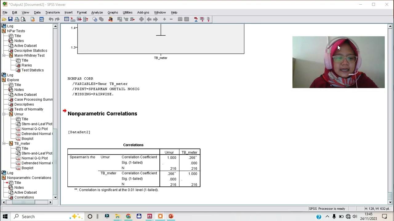 Uji Korelasi Lengkap - YouTube