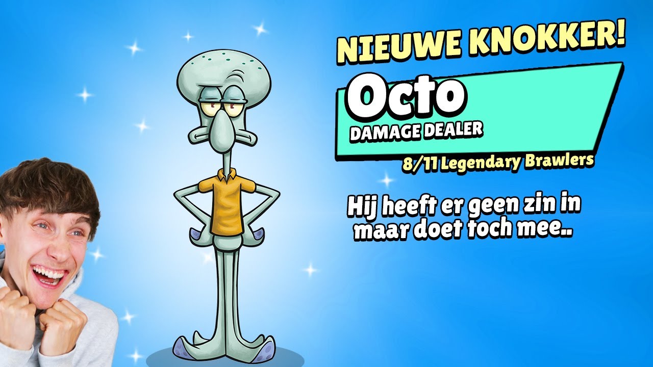 Maak Kennis Met Knokker Octo In Brawl Stars! - YouTube