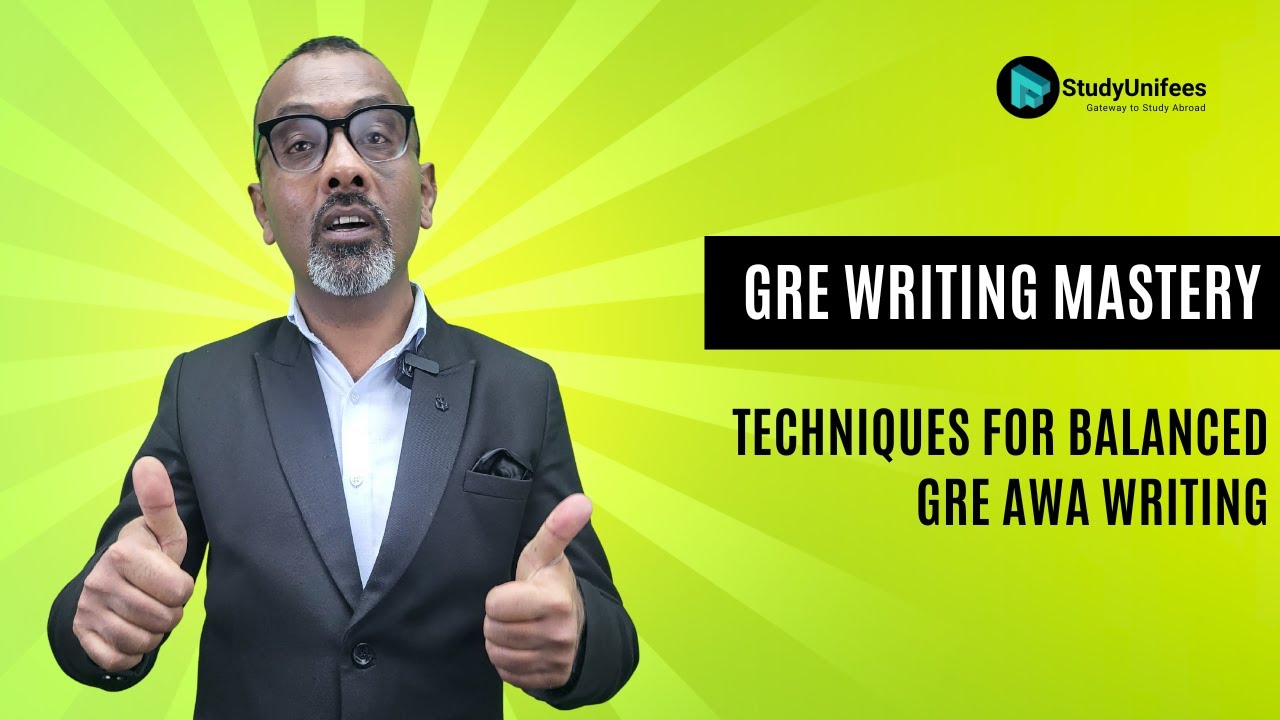GRE AWA: Seeing a Balance Between 2 Contrasting Ideas | GRE Writing ...