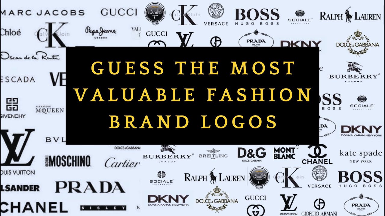 Guess the Fashion Brand Challenge! Test Your Fashionista Knowledge ...