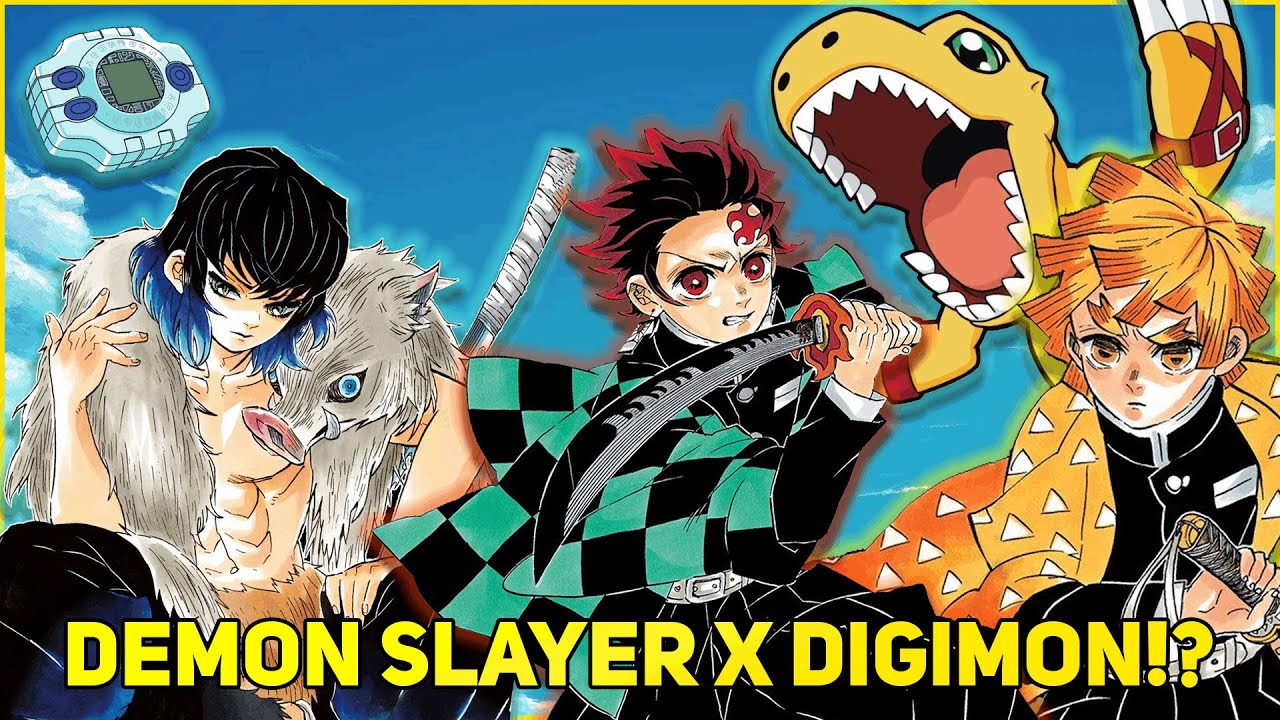 Giving DEMON SLAYER Characters DIGIMON Partners? - YouTube