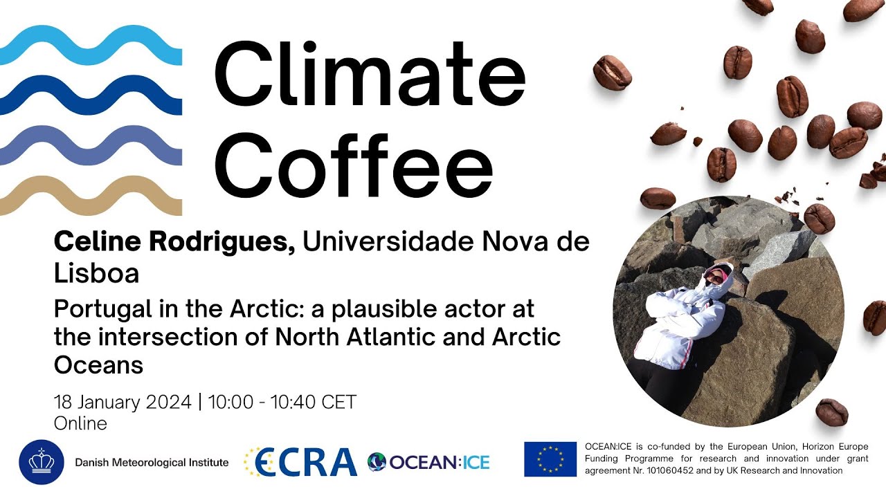 Climate Coffee with Celine Rodrigues | Portugal in the Arctic - YouTube