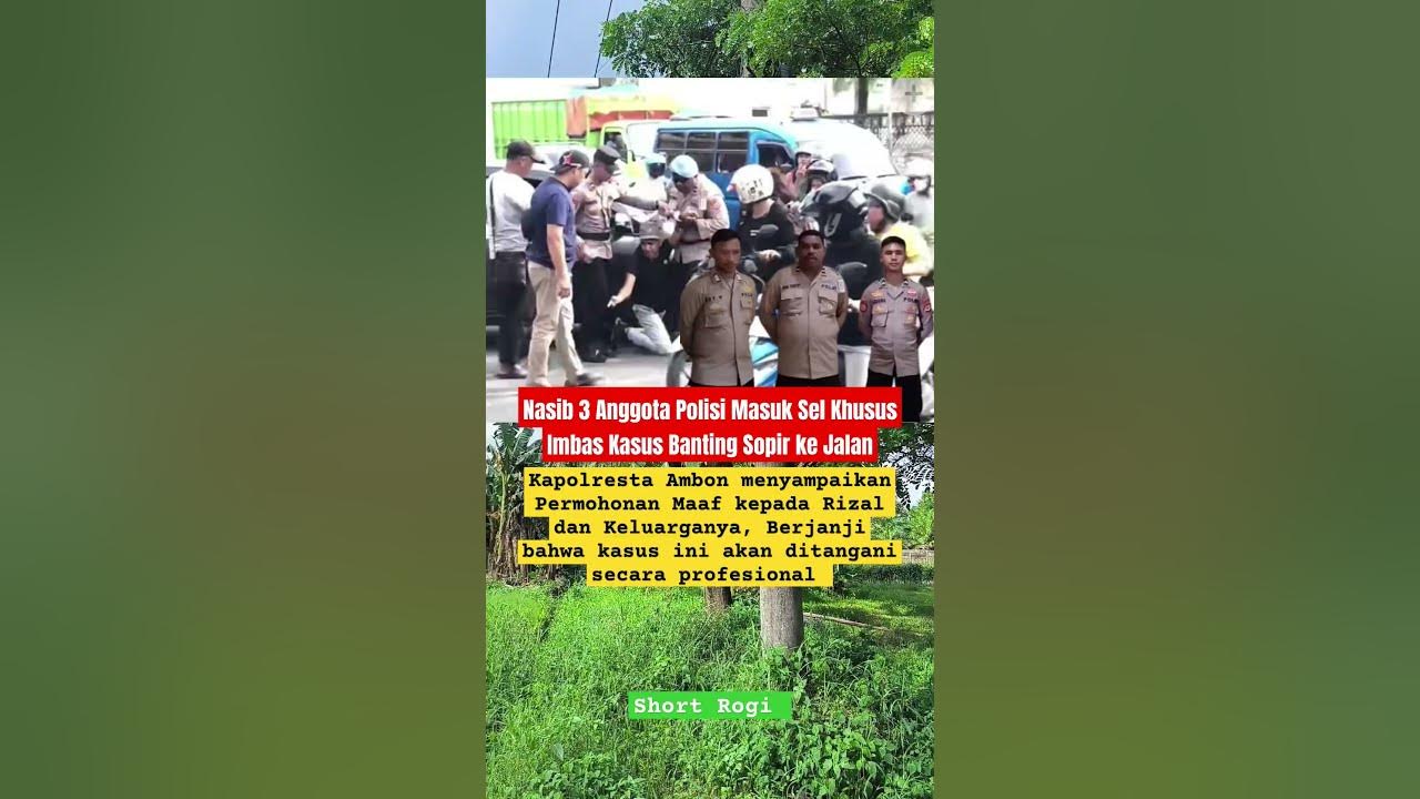3 Anggota Polisi Banting Supir ke Jalan #prabowo #polisi #polri #shorts #trendingshorts #news # ...
