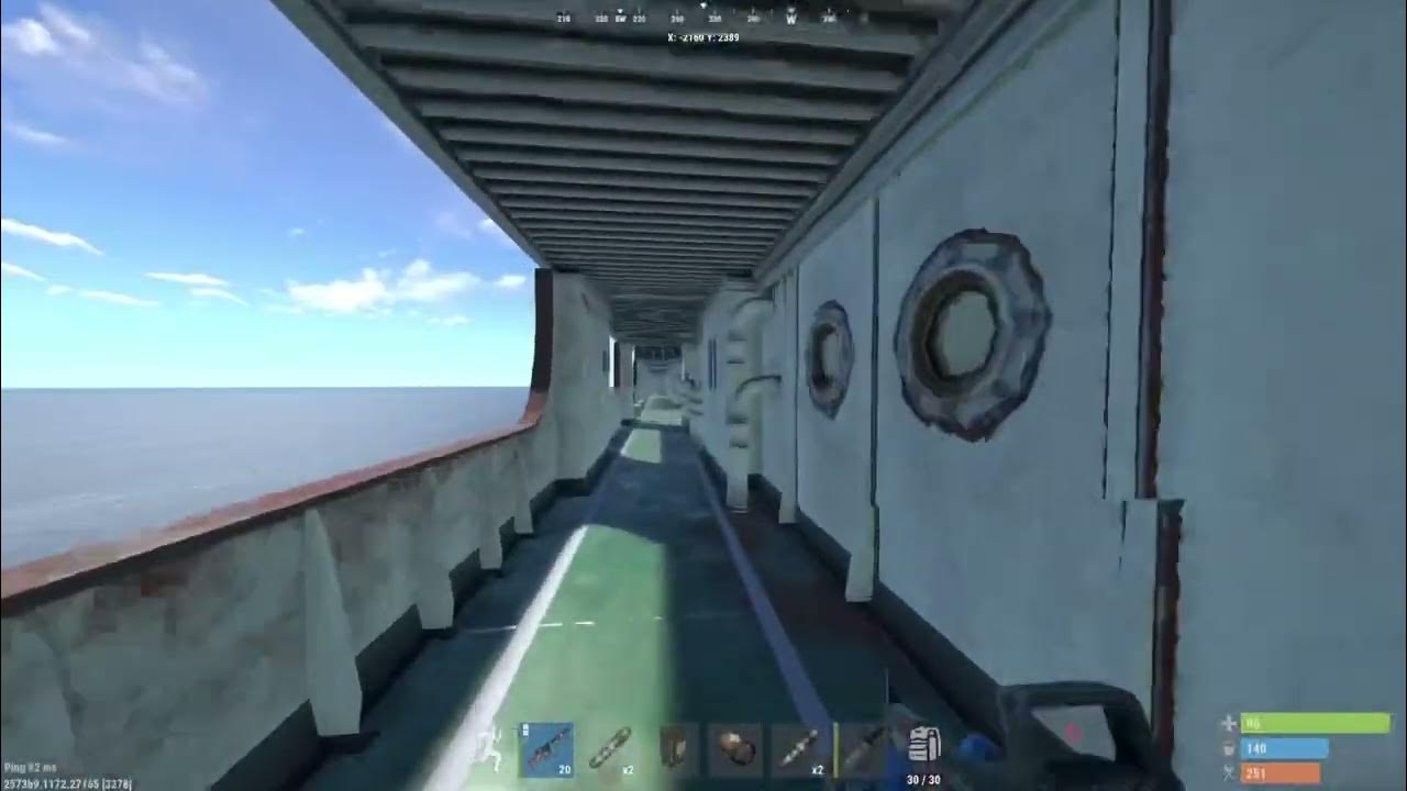 Rust Console Edition- 1v3 Cargo - YouTube