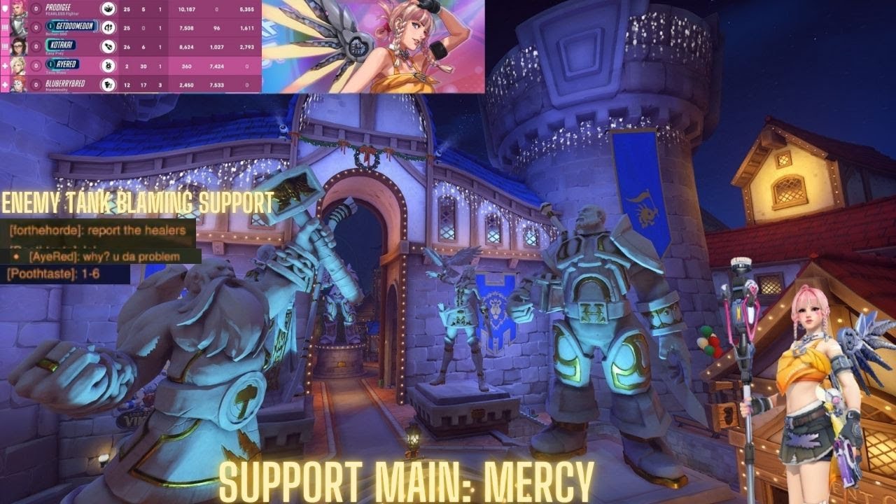 Support Main: Mercy (Fearless)- Overwatch 2- season 15 - YouTube