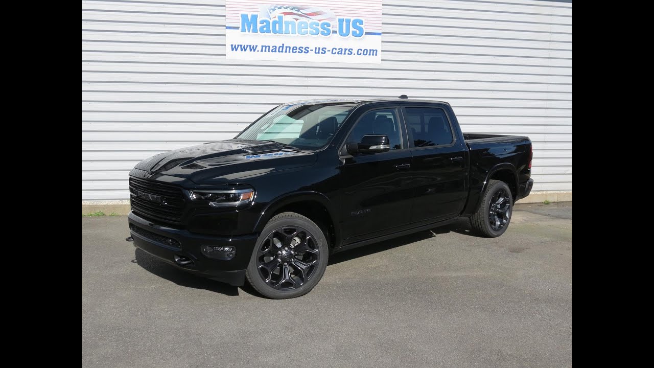 Ram 1500 Crew Cab Limited Night Edition 4x4 2024 - YouTube