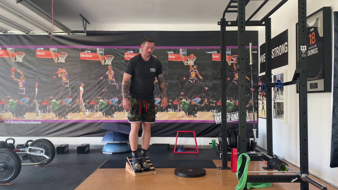 Hells elevated step downs - 1 down 2 up - YouTube