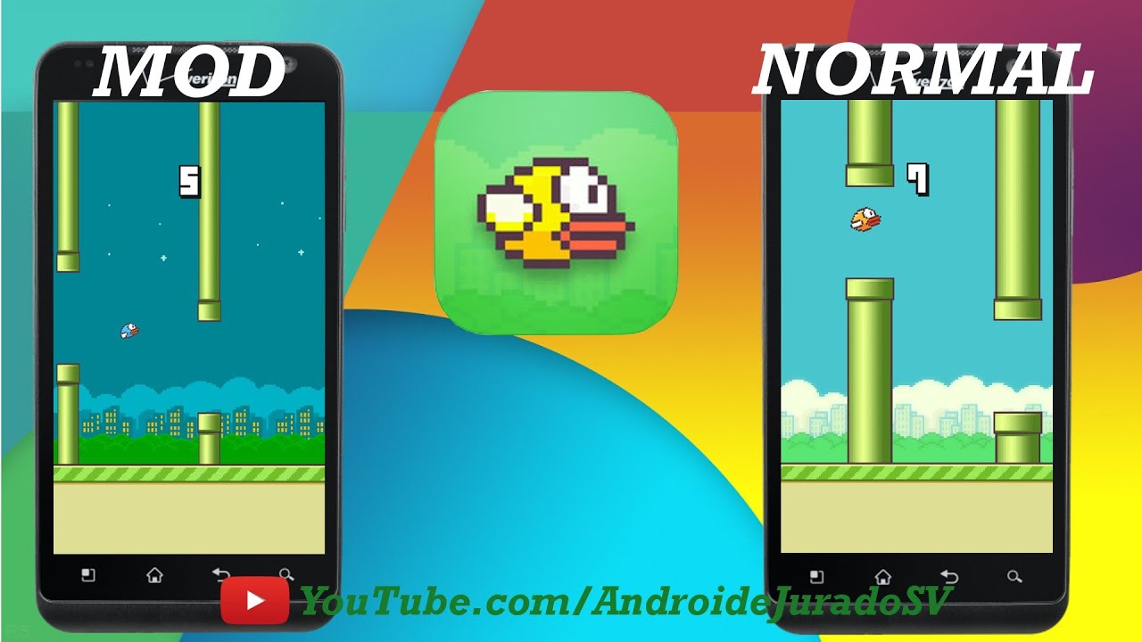 Flappy Bird Para Android // mod - YouTube