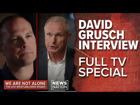 UFO-Whistleblower David Grusch: „Wir sind nicht allein“ | Offizielles NewsNation-Interview mit Ro...