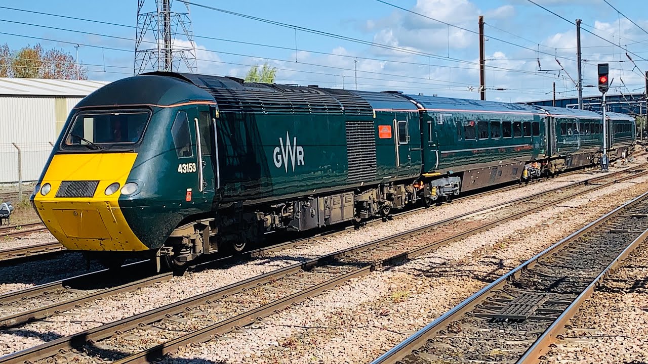 GWR HST Power Cars 43153+43171 At Doncaster From Doncaster Works Wagn ...