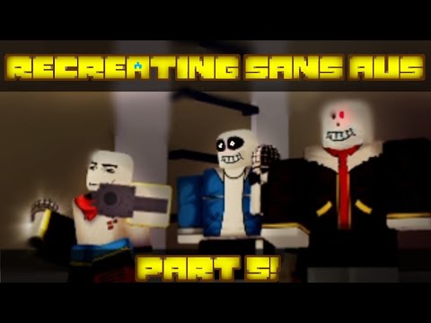 Recreating Sans Aus Part 5 // Undertale Test Place Reborn - YouTube