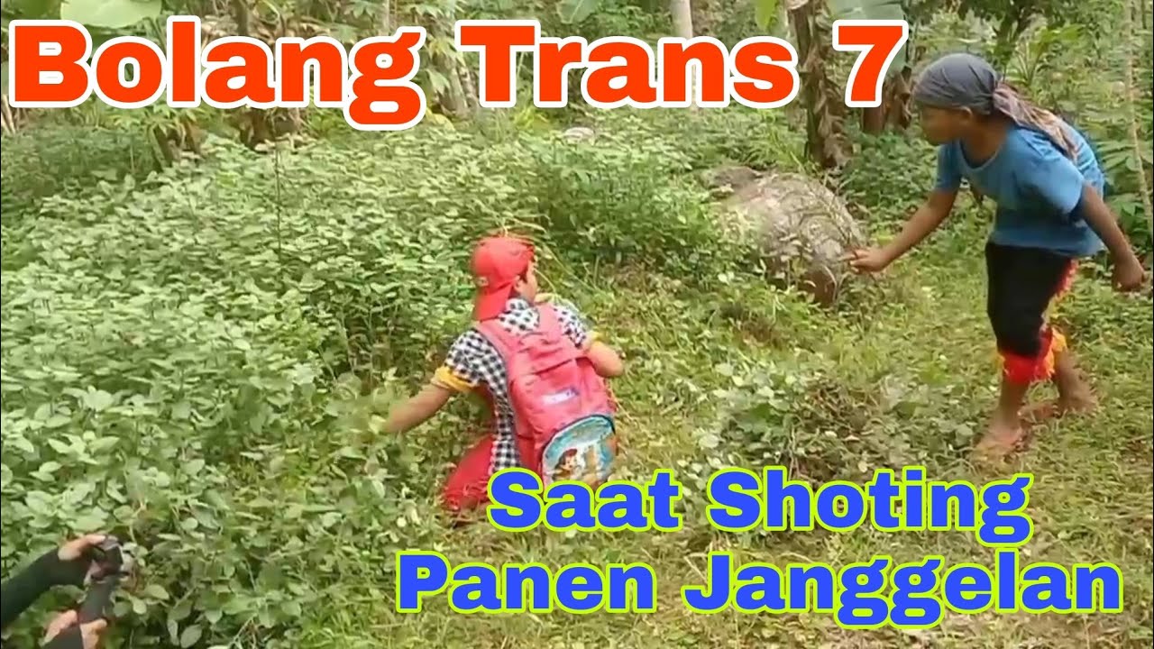 Bolang Trans 7 Saat Shoting Panen Janggelan - YouTube