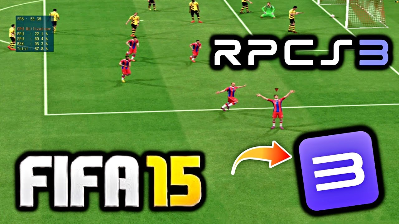 FIFA 15 RPCS3 GAMEPLAY ( 60 FPS 480p ) - RPCS3 FIFA 2015 Mac Mini ...