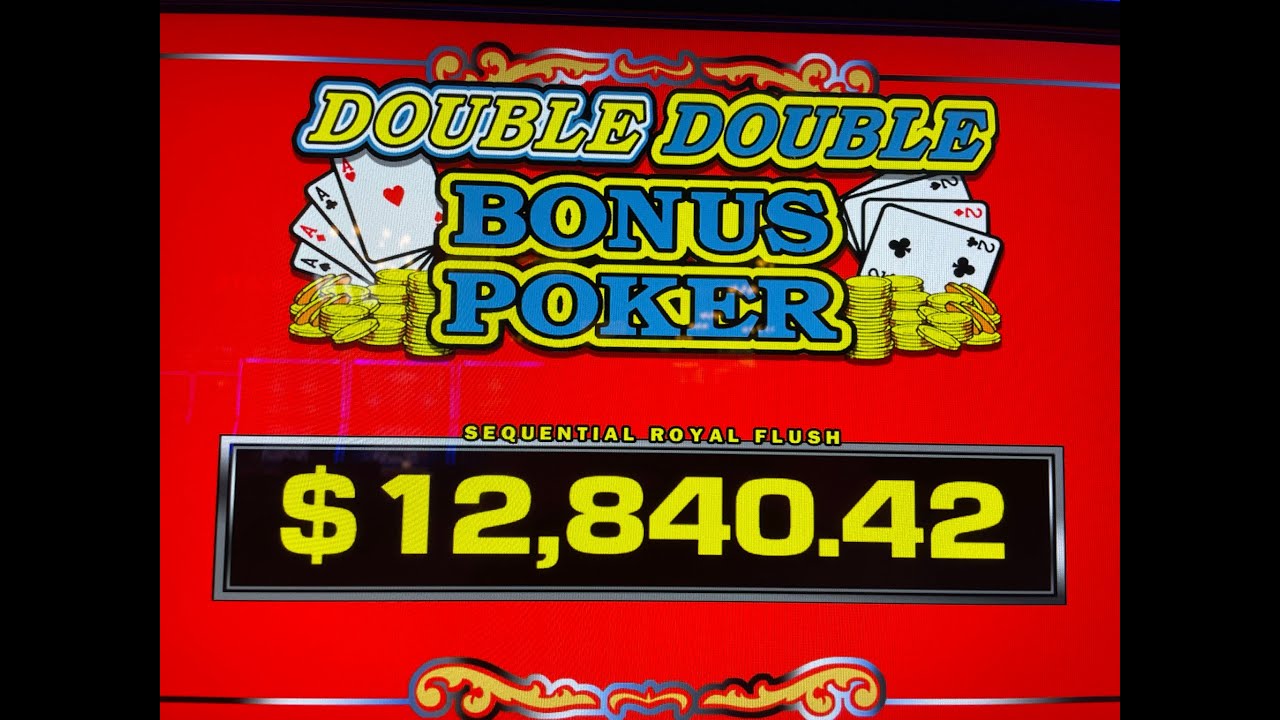 Video Poker: Double Double Bonus Poker Sequential Royal Session - YouTube