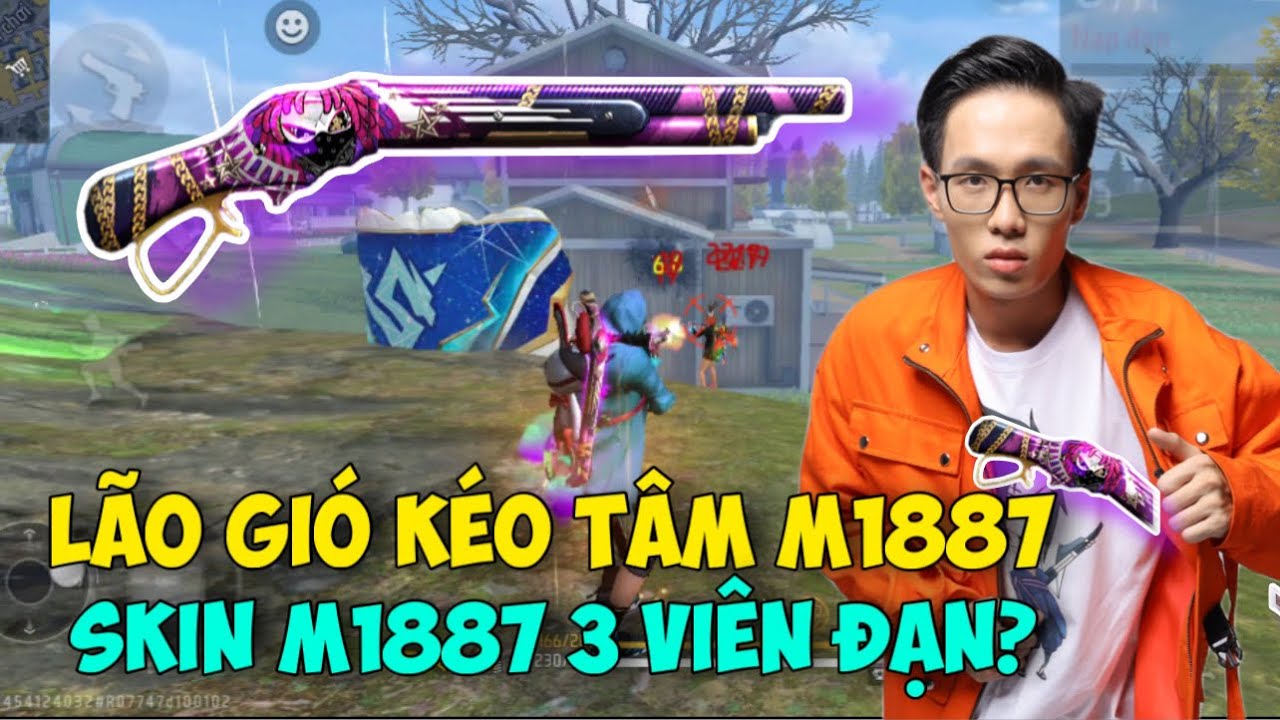 [FREE FIRE] M1887 Thế Giới Ngầm Ông Trùm Skin Súng Dễ Kéo Tâm Nhất Game ...