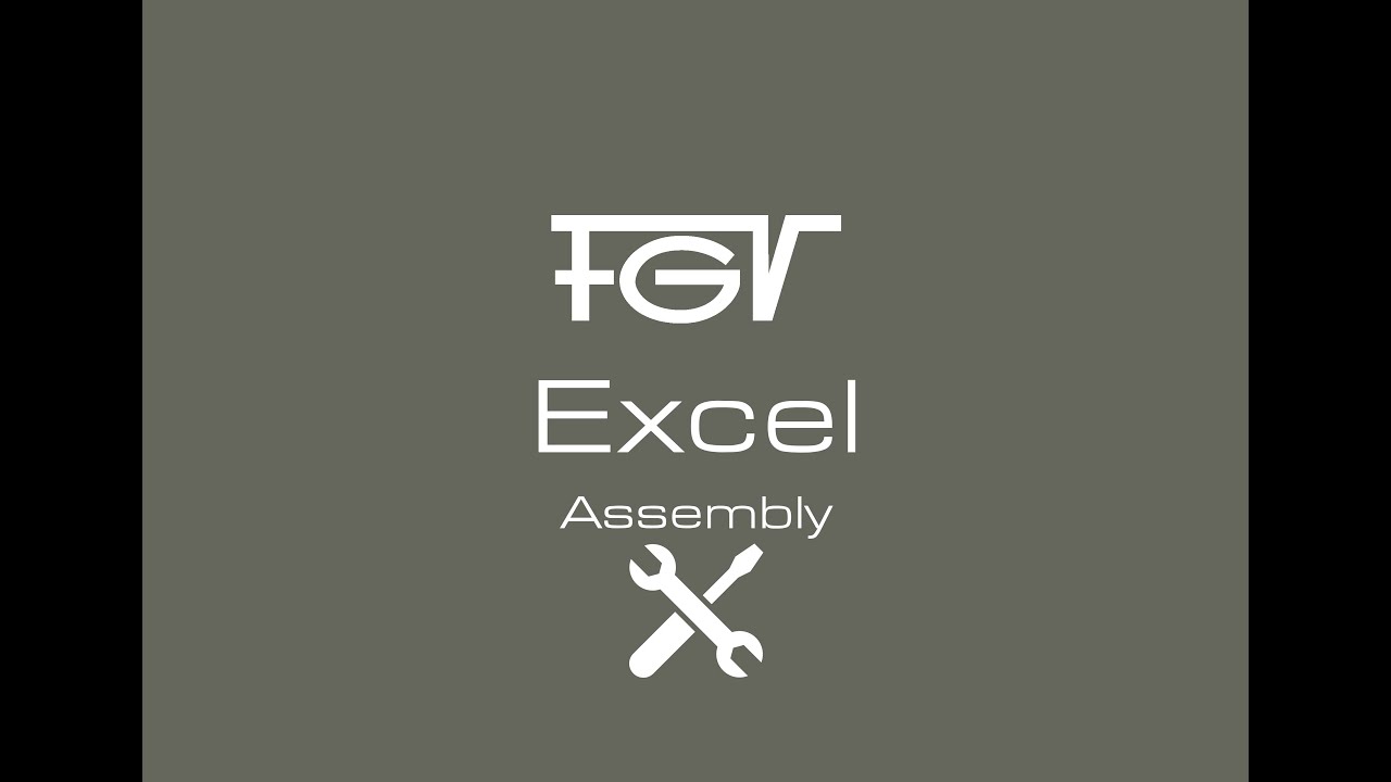 FGV Excel assembly - YouTube