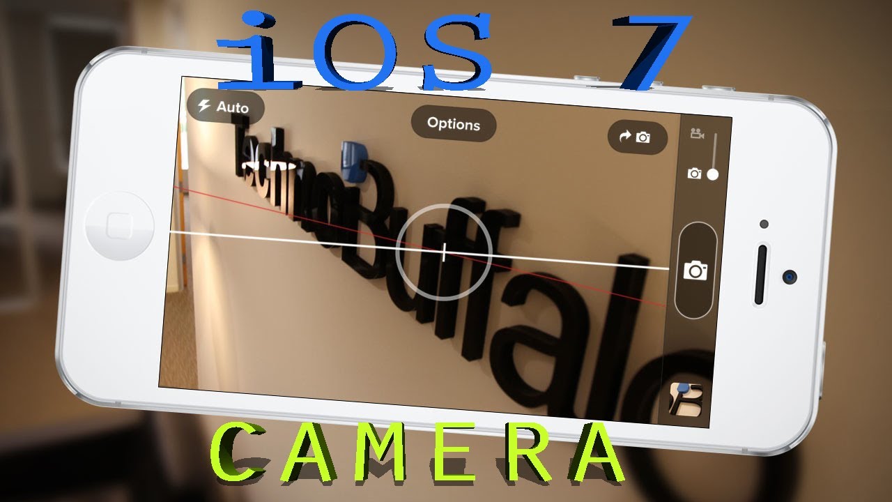 NEW iOS 7 Camera and Photos DEMO / Hands On Review - YouTube