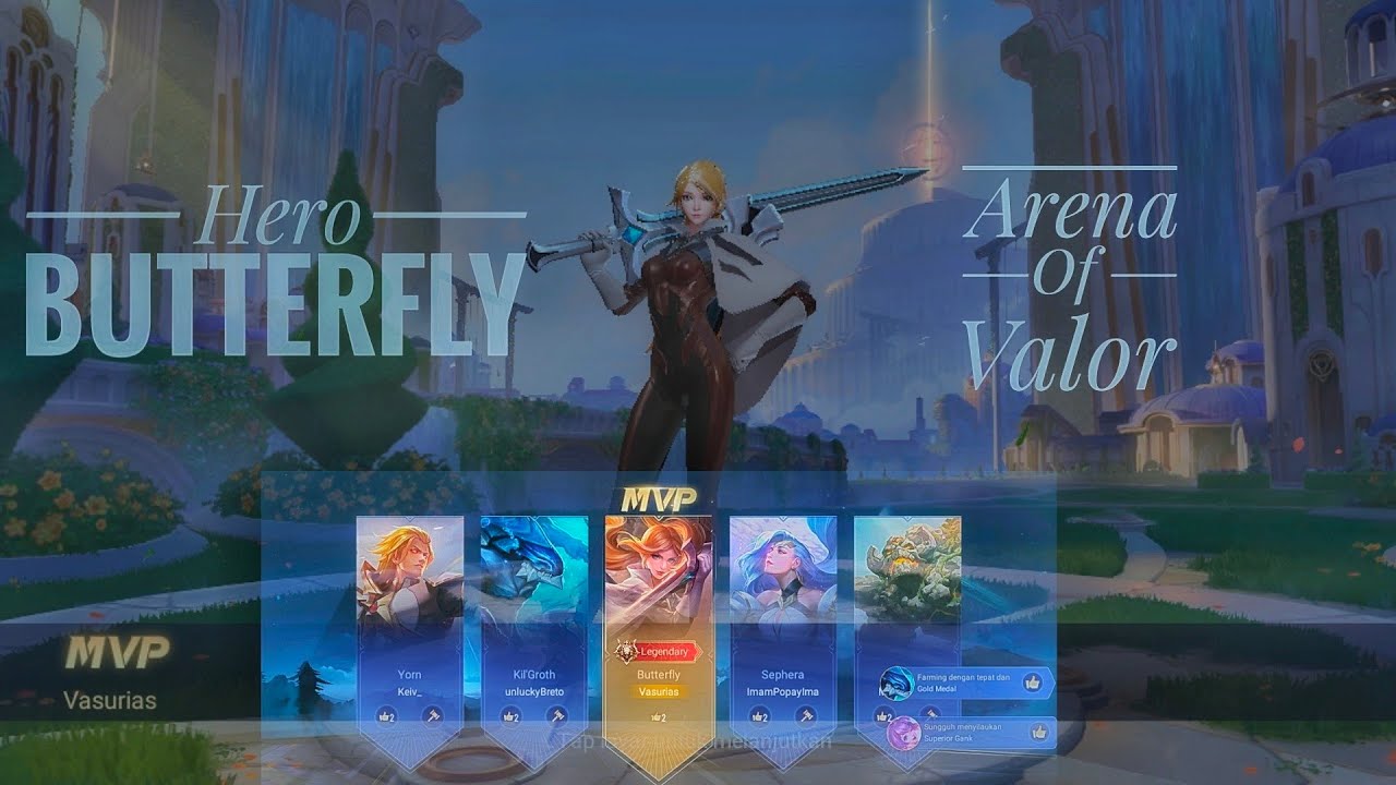 Butterfly {Arena Of Valor} - YouTube